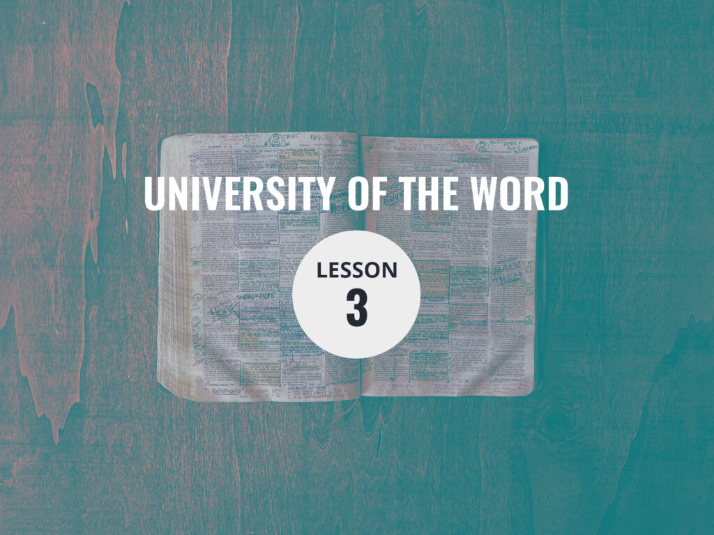 Lesson 03 — The Supremacy Principle - Dick Eastman